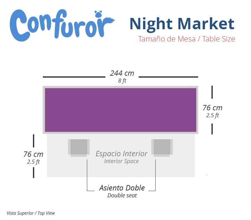 ¡Participa en el Night Market!